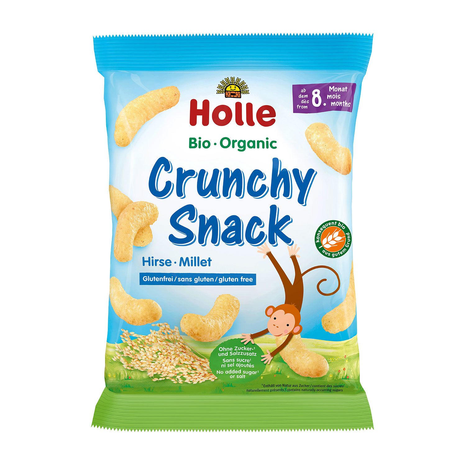 Holle Organic Crunchy Snack Millet