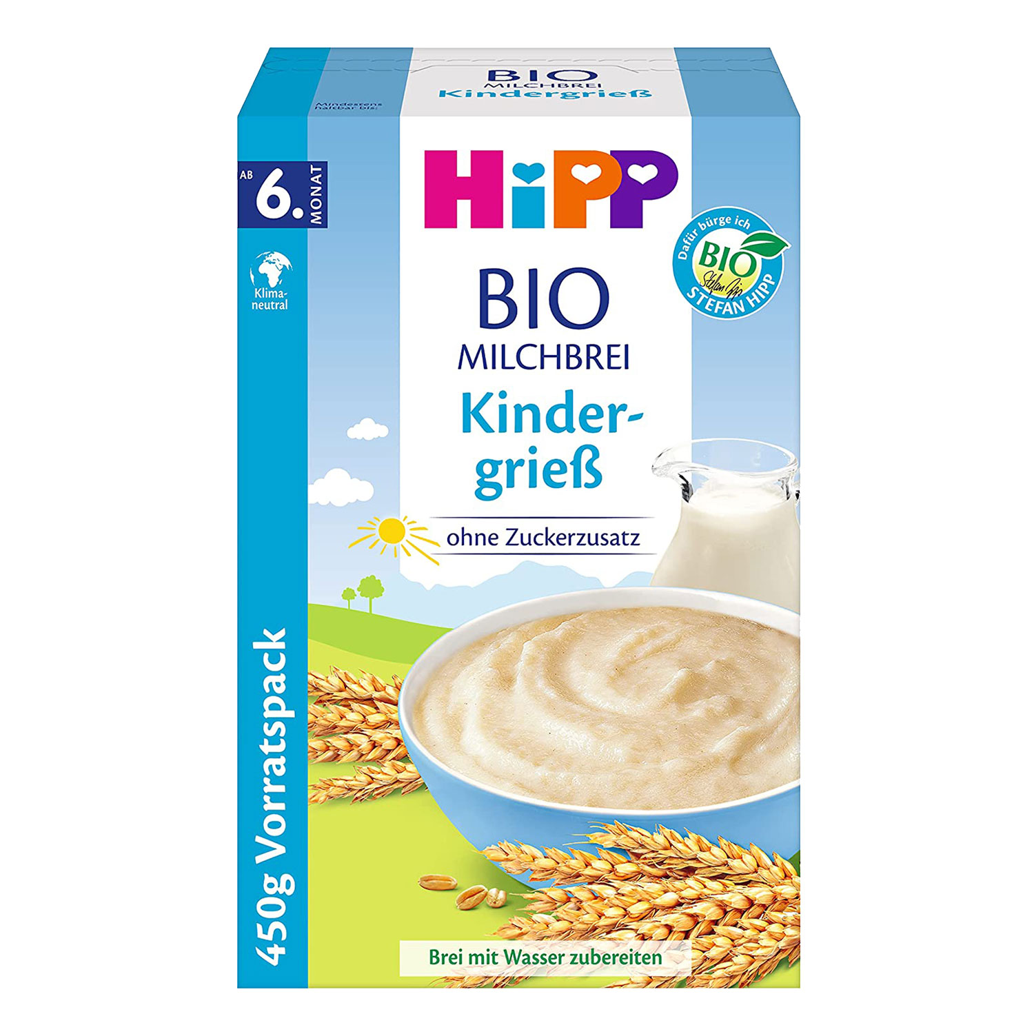 HiPP Organic Milk Porridge – Good Night – Oat Apple